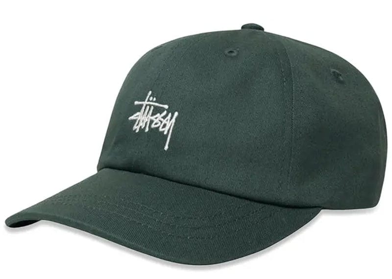 Stussy Basic Stock Low Pro Cap Forest – Court Order