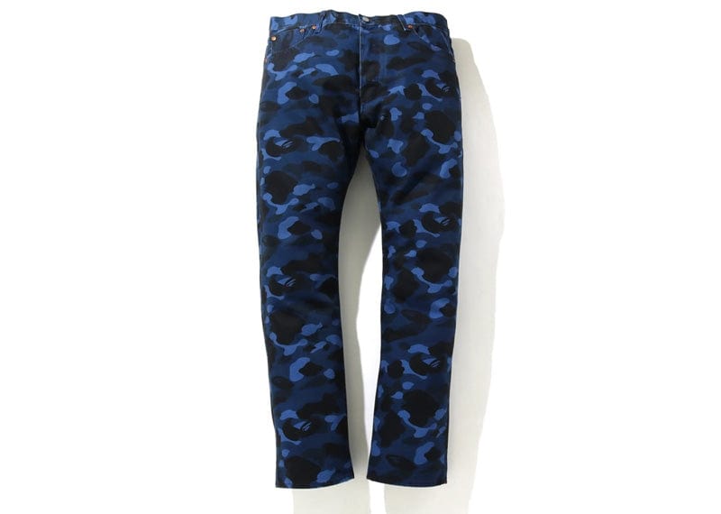 BAPE x Levi's Color Camo 501 93 Model (Asia Exclusive) Navy – Court Order