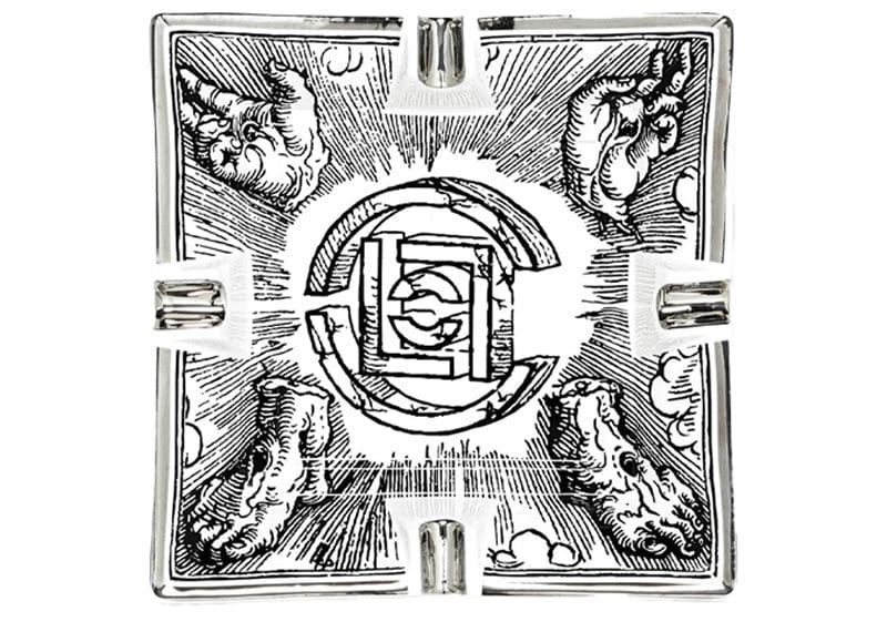 Clot Logo Hand Drawn Cigar Tray White – Court Order