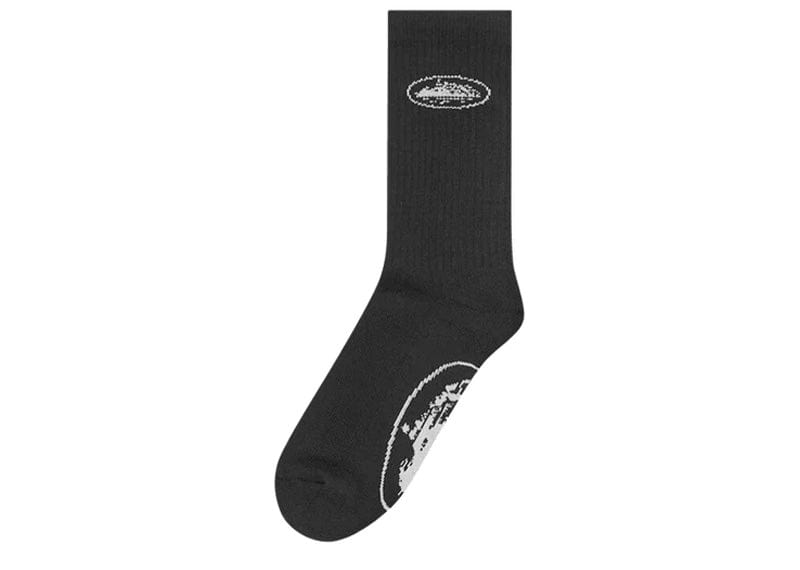 Corteiz Alcatraz Socks Black – Court Order