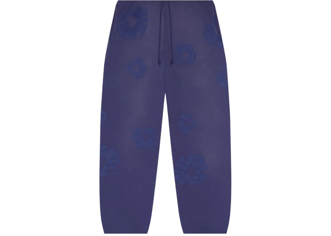 Denim Tears Mono Cotton Wreath Sweatpants Washed Blue – Court Order