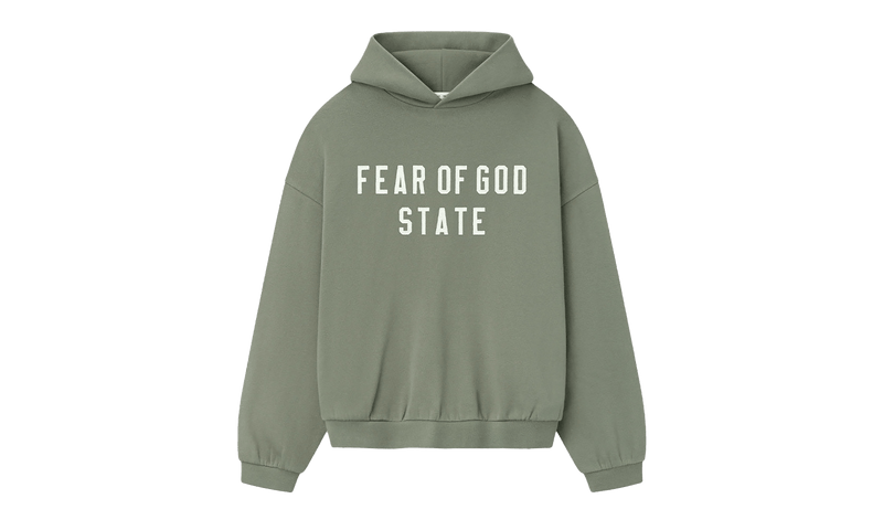 Fear of God Essentials 90's Fleece Hoodie Moss – Court Order