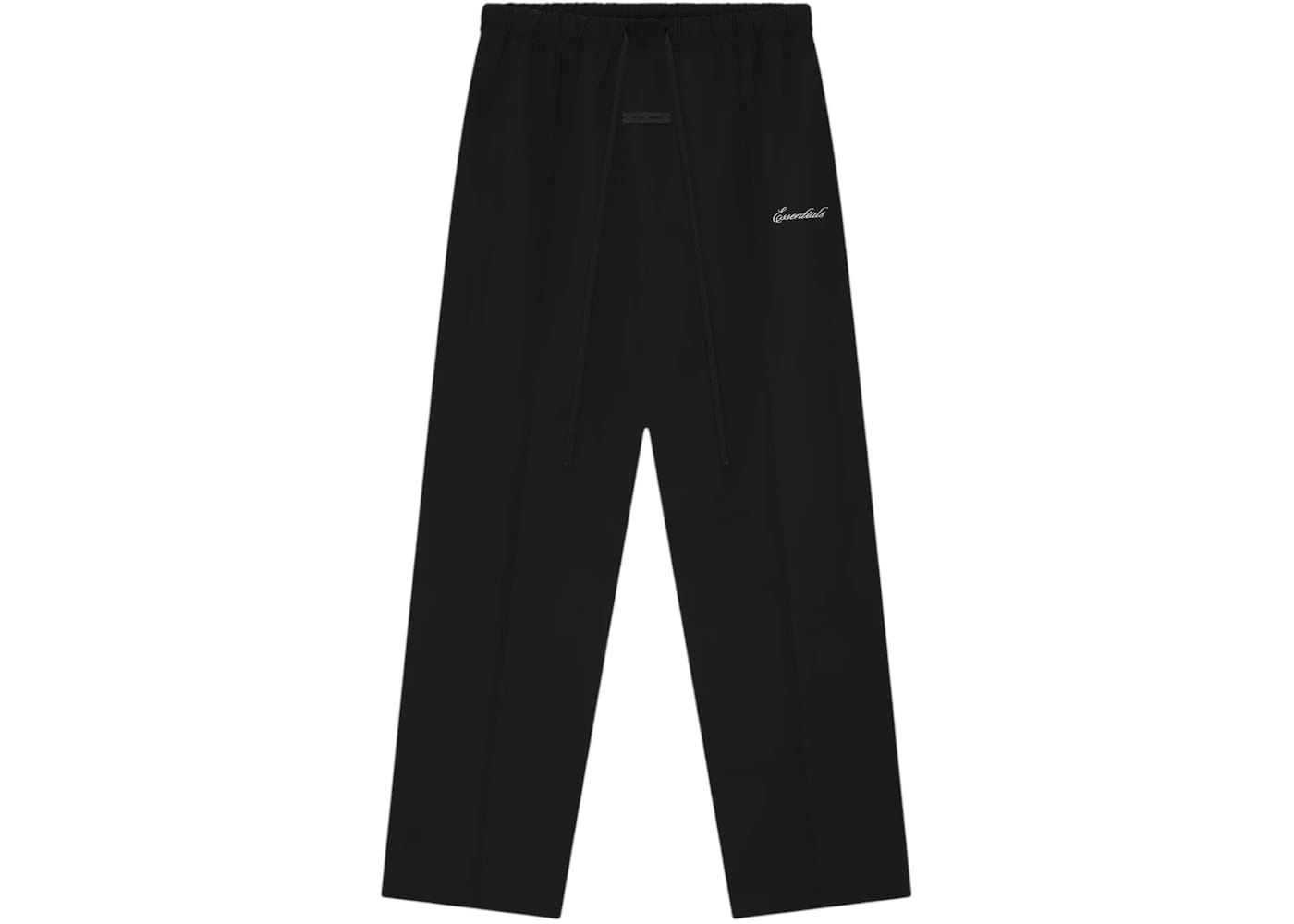 Fear of God Essentials Sporty Nylon Relaxed Trackpant Jet Black – Court ...