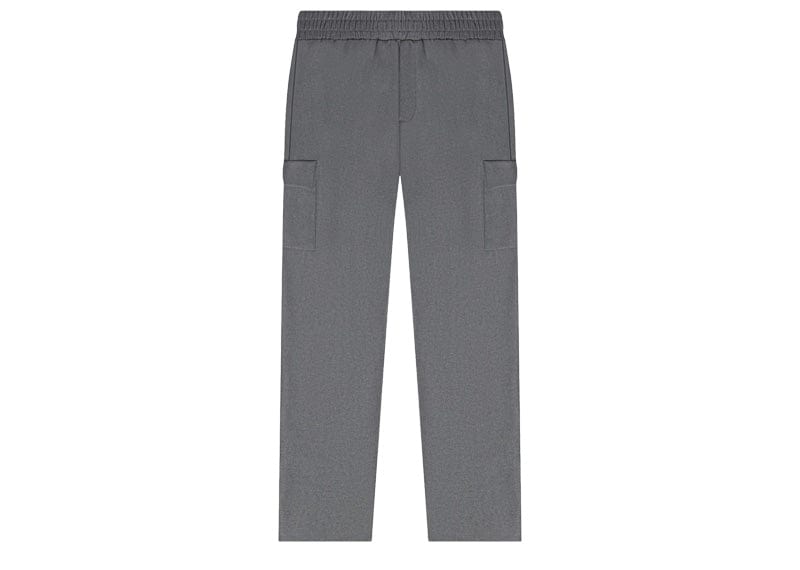 Manière De Voir Angular Pocket Cargo Pants Grey Marl – Court Order