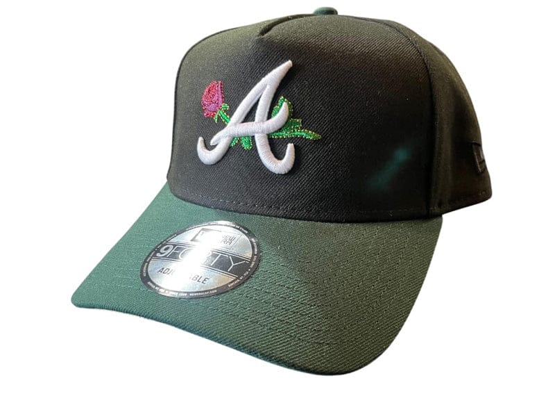 New Era 9Forty Atlanta Braves World Series 1999 Rose Edition Two Tone ...