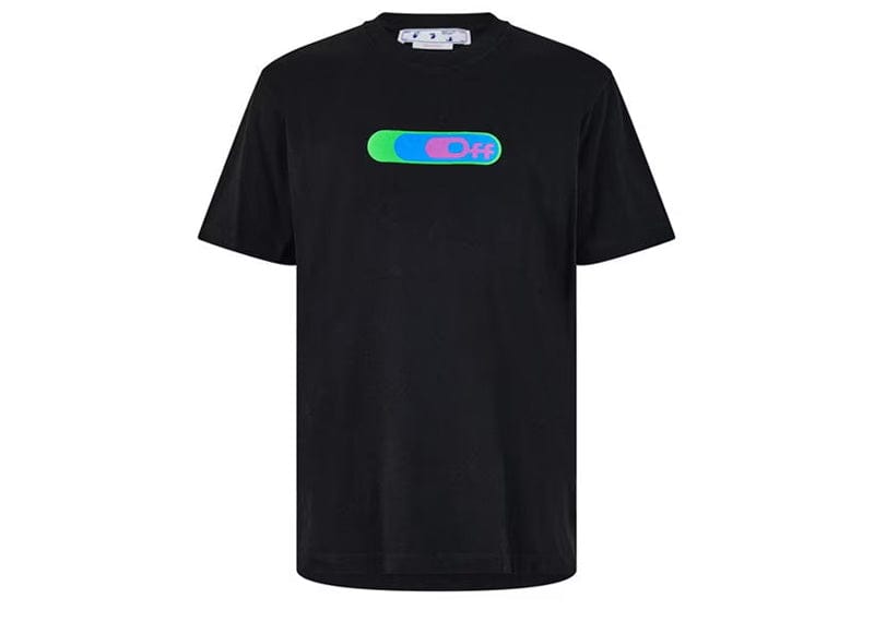 OFF-WHITE Weed Logo Print T-Shirt Black – Court Order