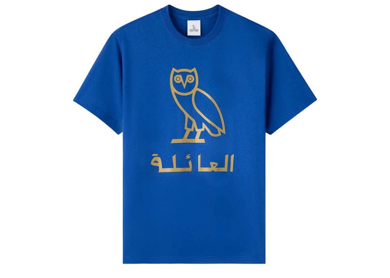 OVO Arabic Family Tee Royal Blue – Court Order
