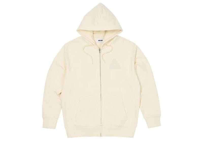 Palace Tri-Puff Print Zip Hood Soft White – Court Order