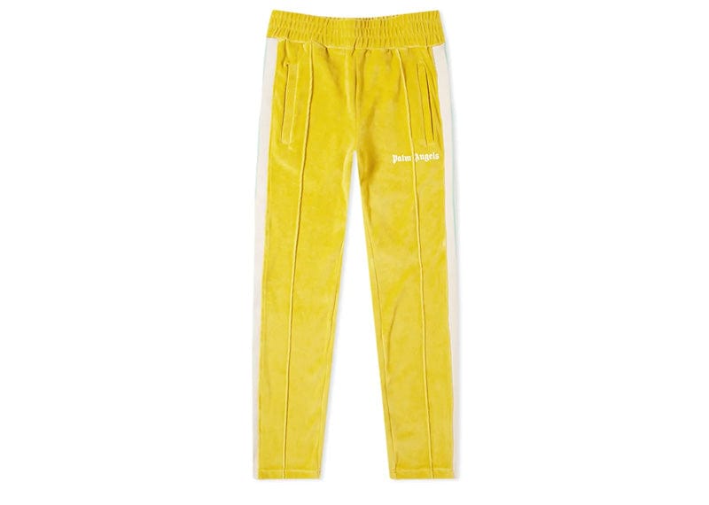 Palm Angels Velvet Pants Yellow – Court Order