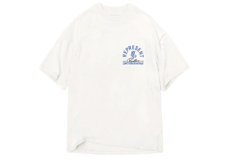 Represent Competition Department Tee Flat White – Court Order