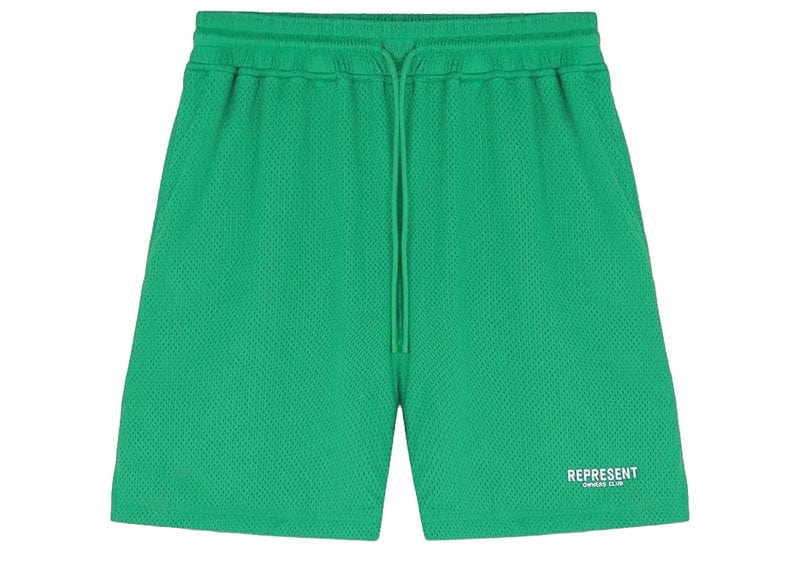 Represent Owners Club Mesh Shorts Island Green – Court Order