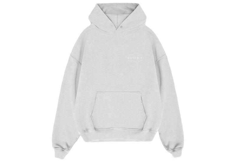 Represent Owners Club Stamp Hoodie Ash Grey – Court Order