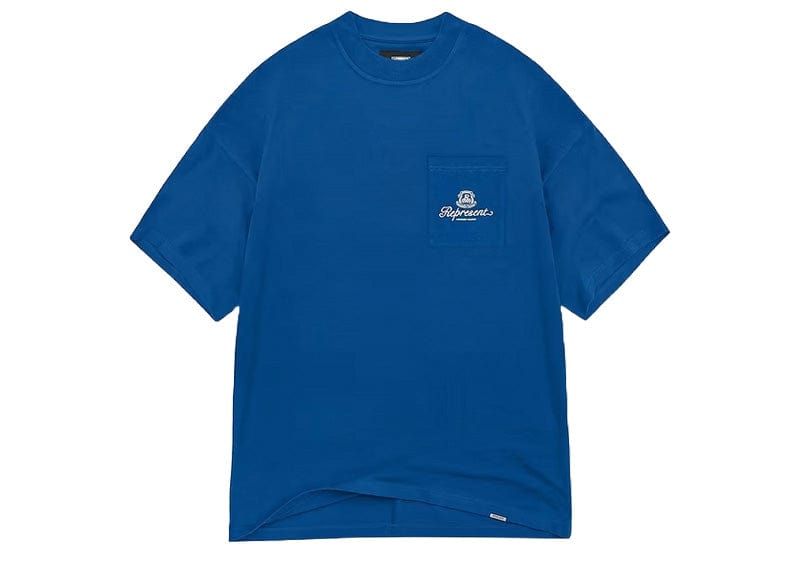 Represent Permanent Vacation Pocket Tee Royal Blue – Court Order