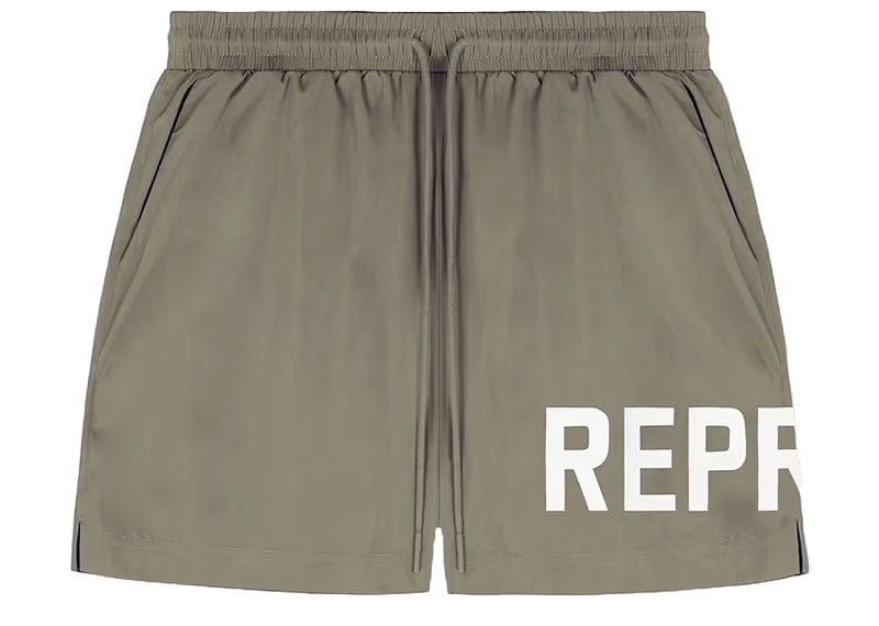 Represent Swim Shorts Khaki – Court Order