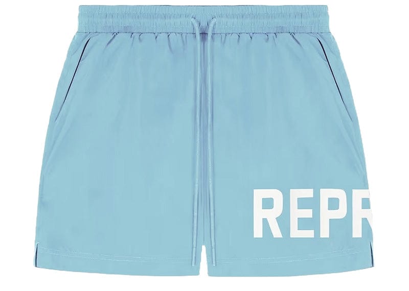 Represent Swim Shorts Powder Blue – Court Order