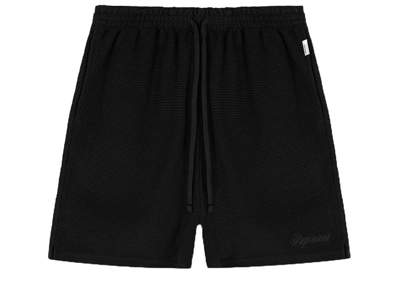 Represent Waffle Shorts Black – Court Order