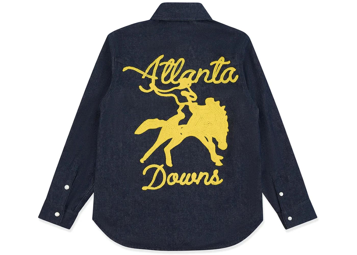 Sp5der ATL Downs Shirt Indigo Denim – Court Order