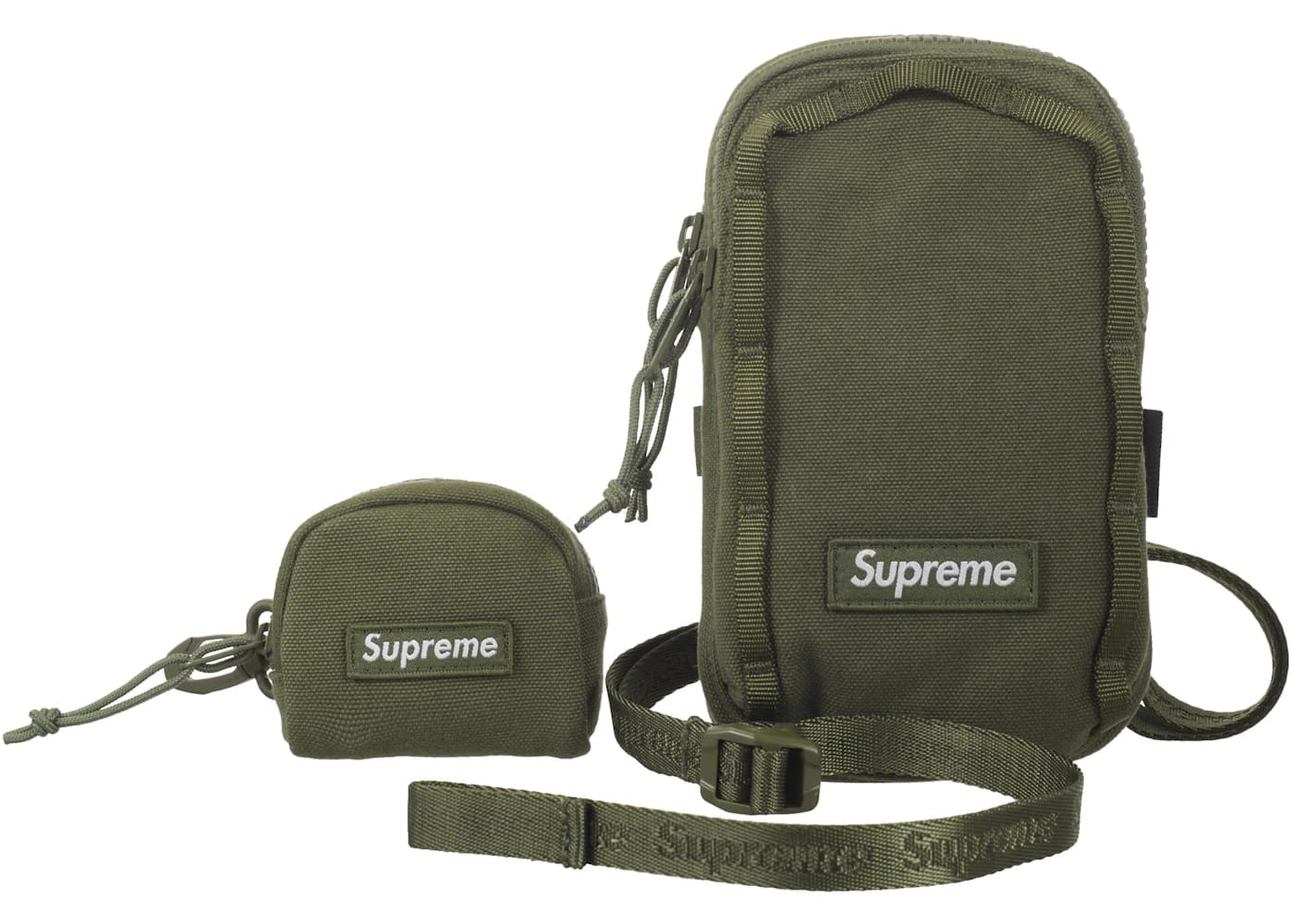 Supreme Camera Bag + Mini Pouch Olive – Court Order
