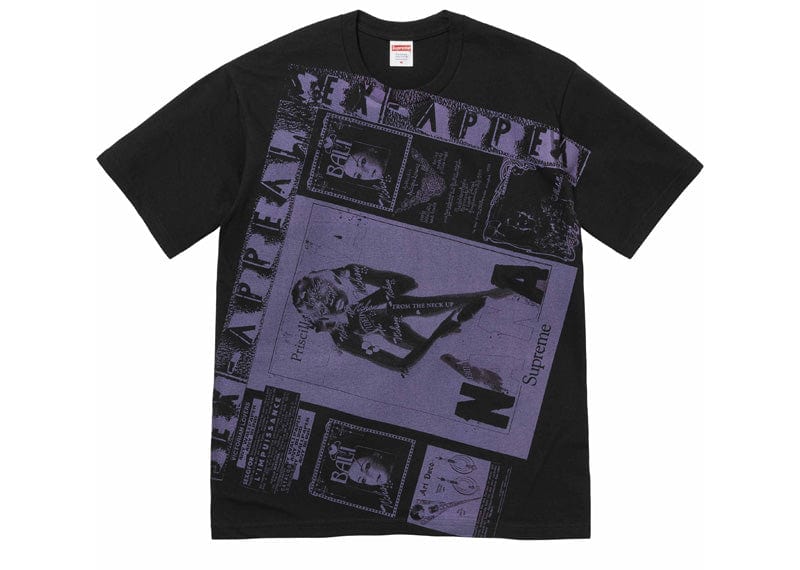 Supreme Collage Tee Black – Court Order