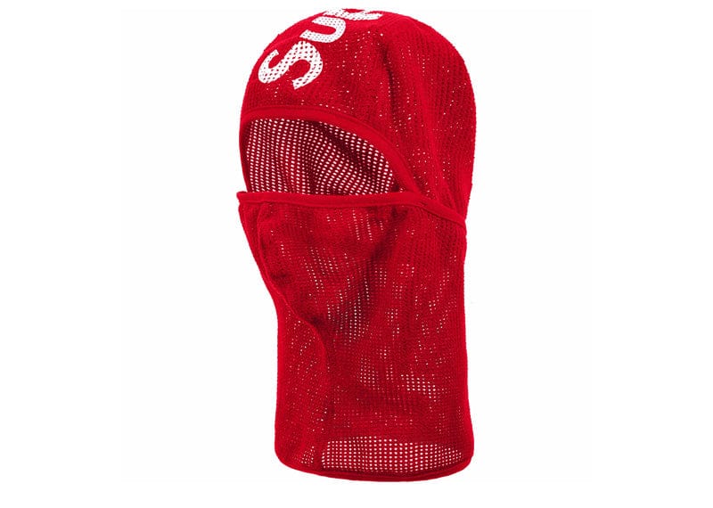 Supreme Mesh Lightweight Balaclava Red – Court Order