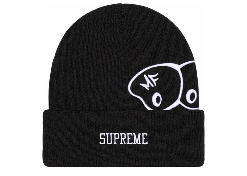Supreme MF DOOM Beanie Black – Court Order