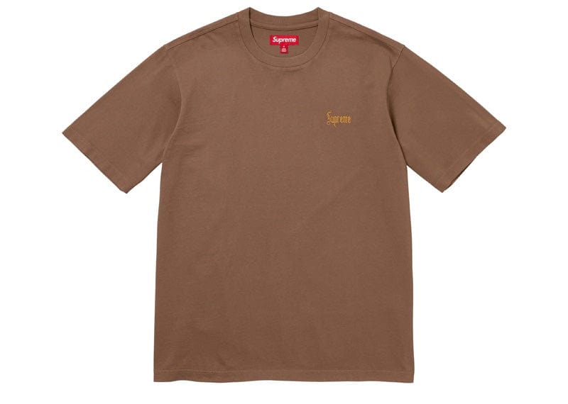 Supreme Old English Tee Brown – Court Order