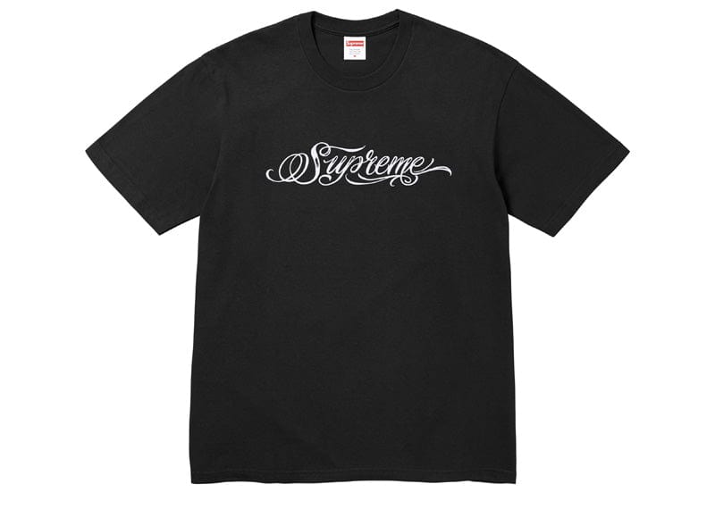 Supreme Script Tee Black – Court Order