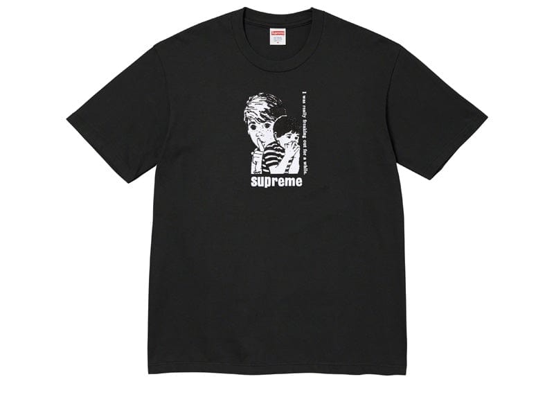 Supreme Trippin Black T-Shirt – Court Order
