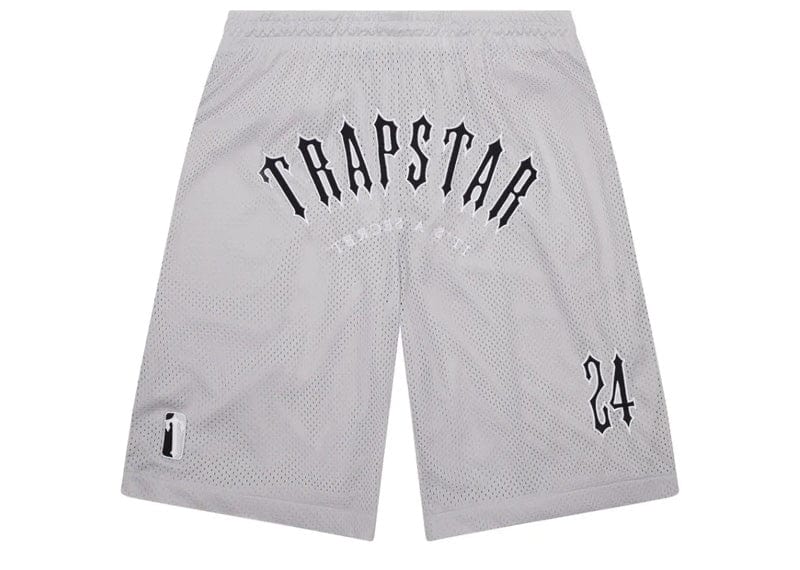 Trapstar Irongate Arch Basketball Shorts Microchip Grey – Court Order