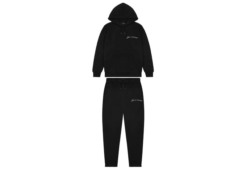 Trapstar It's A Secret Hooded Tracksuit Black – Court Order