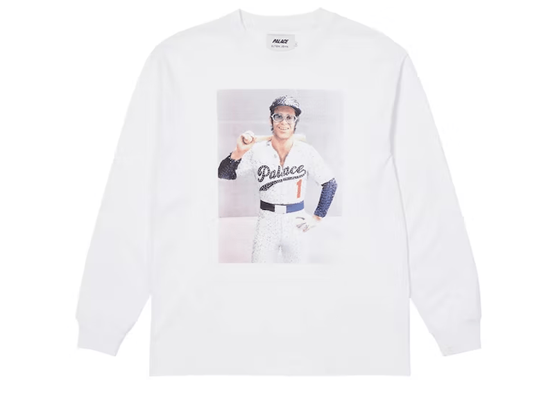 Palace Elton John Baller Longsleeve White – Court Order